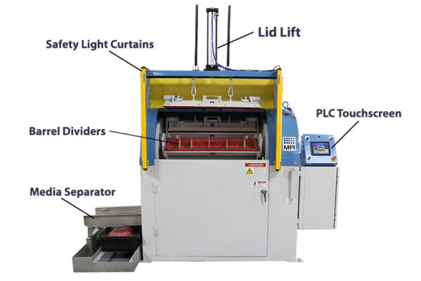 Centrifugal Barrel Finishing Machine - ALMCO: The Industry Leader