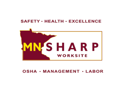 We are recertified in the MNOSHA MNSHARP Program